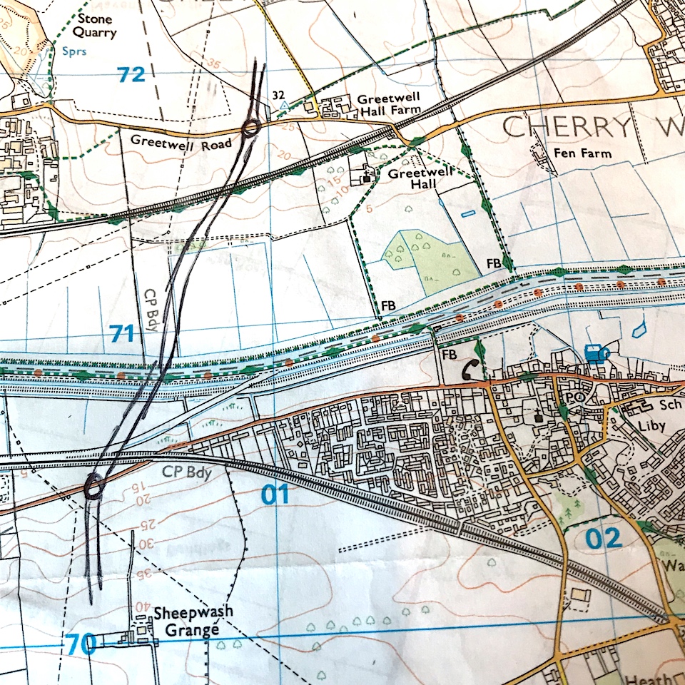 UK Walks - Viking Way Fiskerton to Lincoln